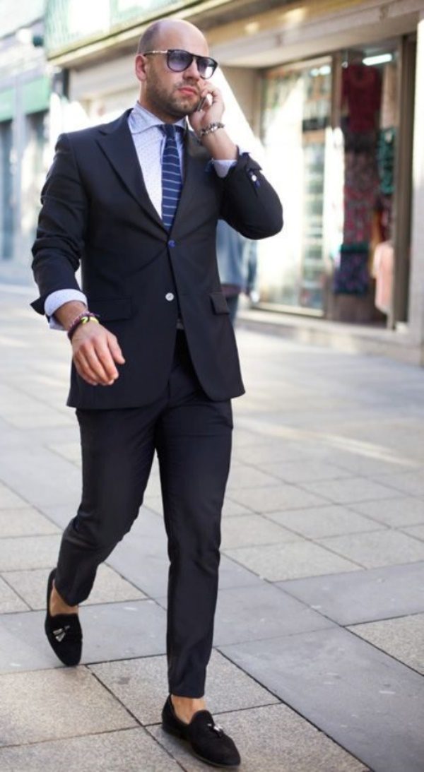PROFESSIONAL WORK OUTFITS FOR BALD MEN12 – Office Salt PROFESSIONAL WORK OUTFITS FOR BALD MEN12 – Office Salt